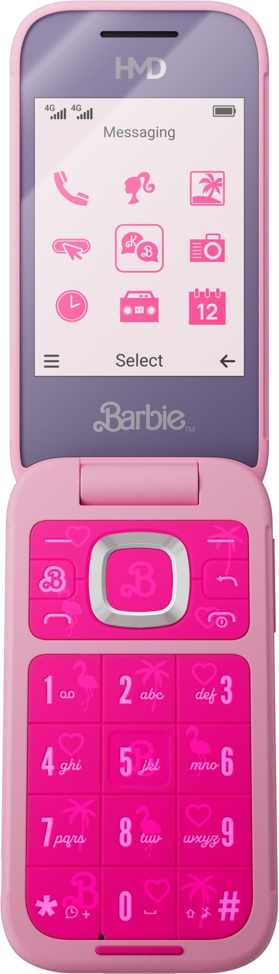 HMD Barbie mobiltelefon (rosa) - Elkjøp