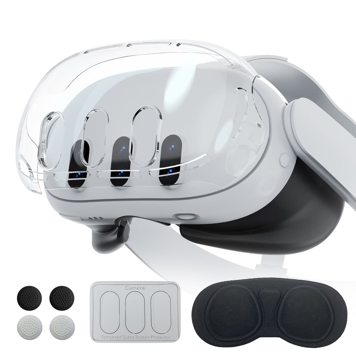 Erstatning for Meta Quest 3 Shell Cover Lens Cover Joystick Caps ...