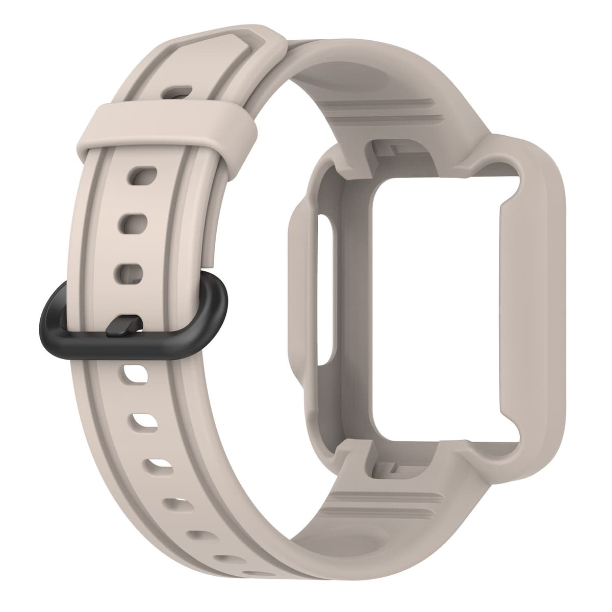 Byte av klockarmband för Xiaomi MI Watch Lite Redmi Watch 2 Varm vit ...