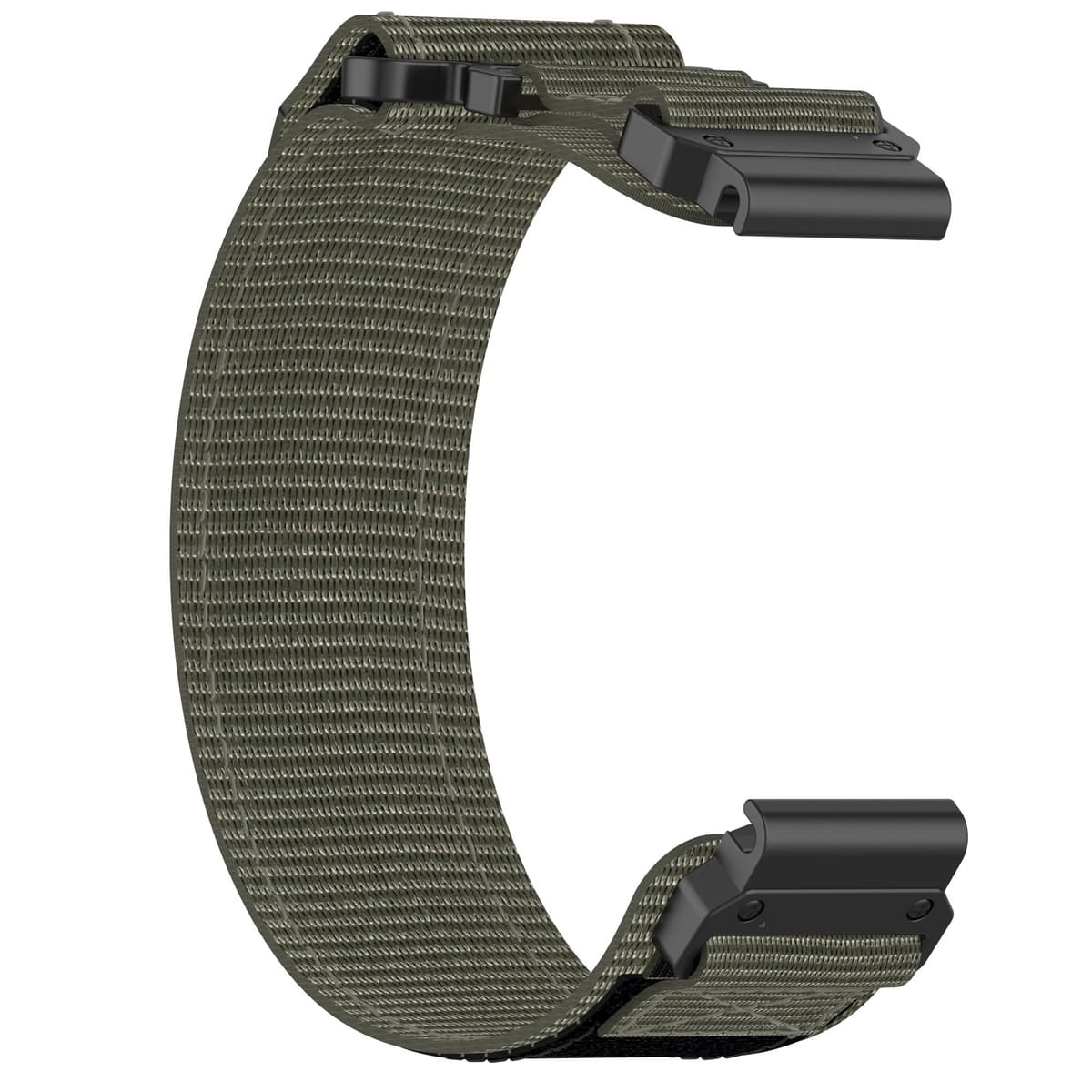 Garmin 22mm Quick Release Nylon Magic Buckle Watch Band Grå ...