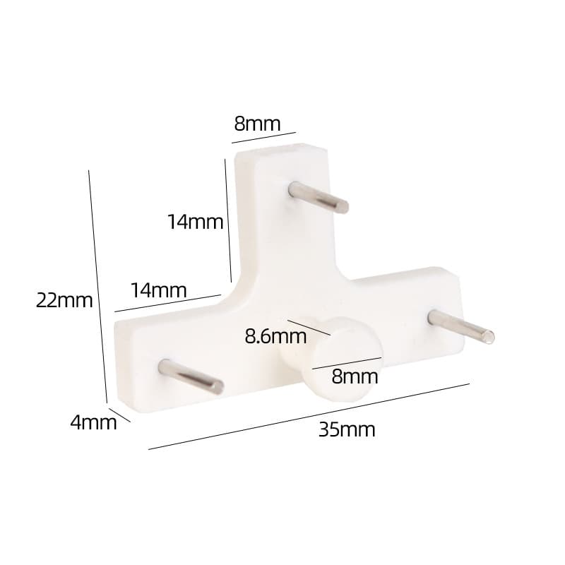 T-formet ikke-spor spikret henge spor krok bilder kontakt spiker foto ...