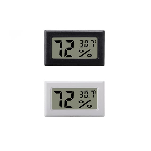 Mini digital hygrometer / termometer 2-pack - Elgiganten - Elgiganten