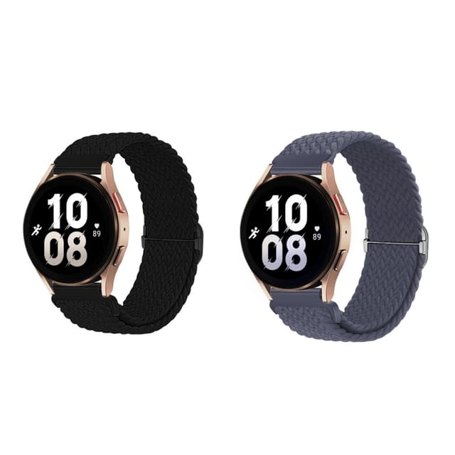 2-Pack Sport Woven Watch Band Svart+grå - Elkjøp | Elkjøp