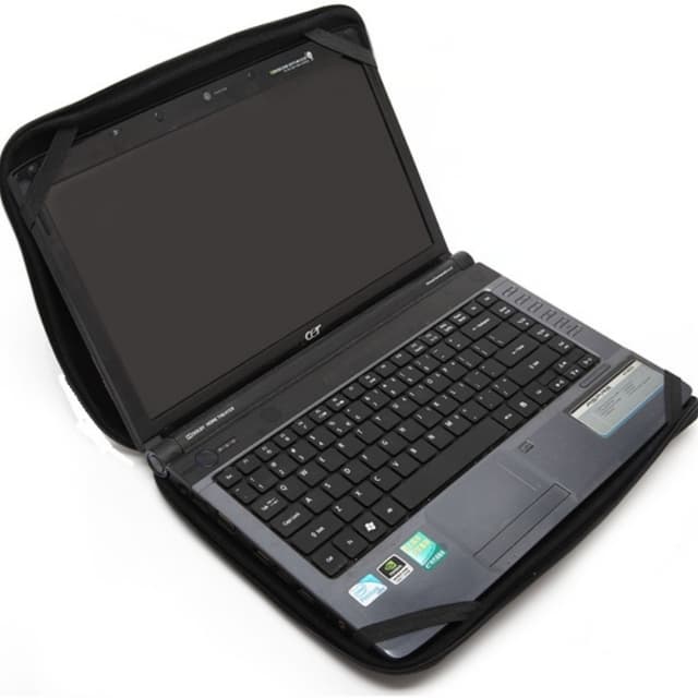 Neopren laptop-omslag med glidelås XL - Elkjøp