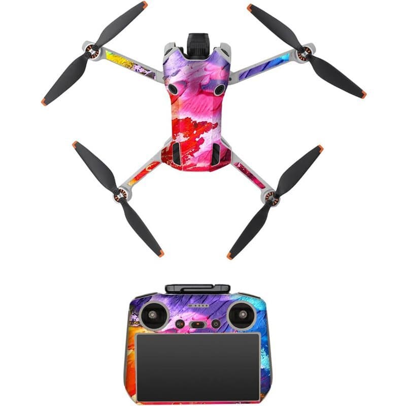 Sunnylife Sticker kit DJI Mini 4 Pro og DJI RC 2 - Wild colors - Elkjøp