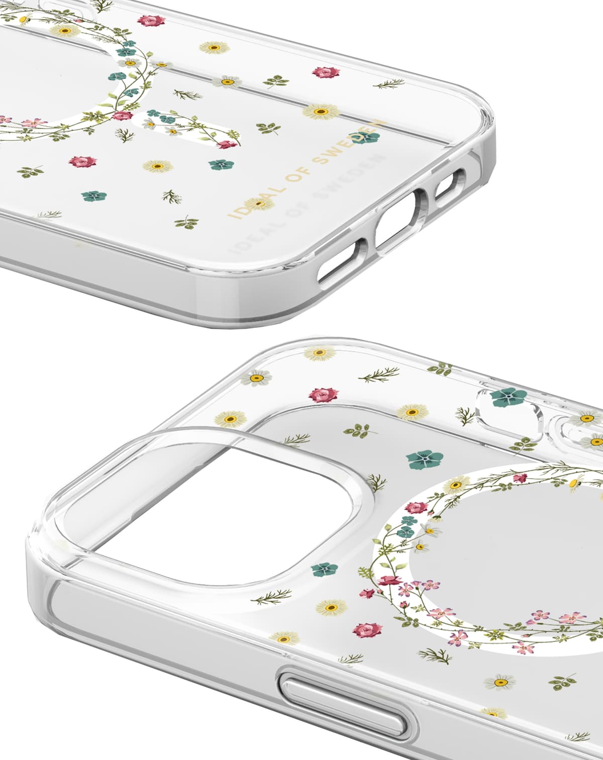 iDeal of Sweden MagSafe Clear deksel for iPhone 13/14/15/16e (floral ...