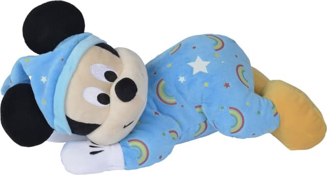 Disney Mickey Mouse Mjukis, Lyser i mörkret, 30 cm - Elgiganten