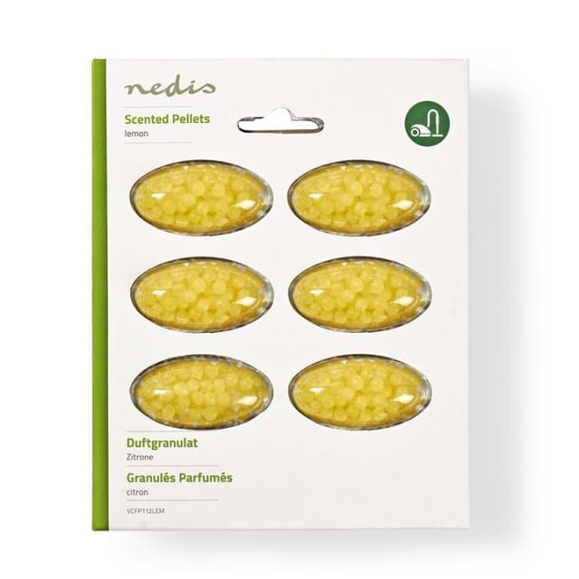 Nedis Støvsuger Dufter | Sitron | 6 Påfyll | Gul - Elkjøp | Elkjøp