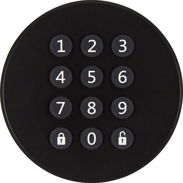 Danalock Danapad V3 kodelås (sort brun) - Elkjøp | Elkjøp