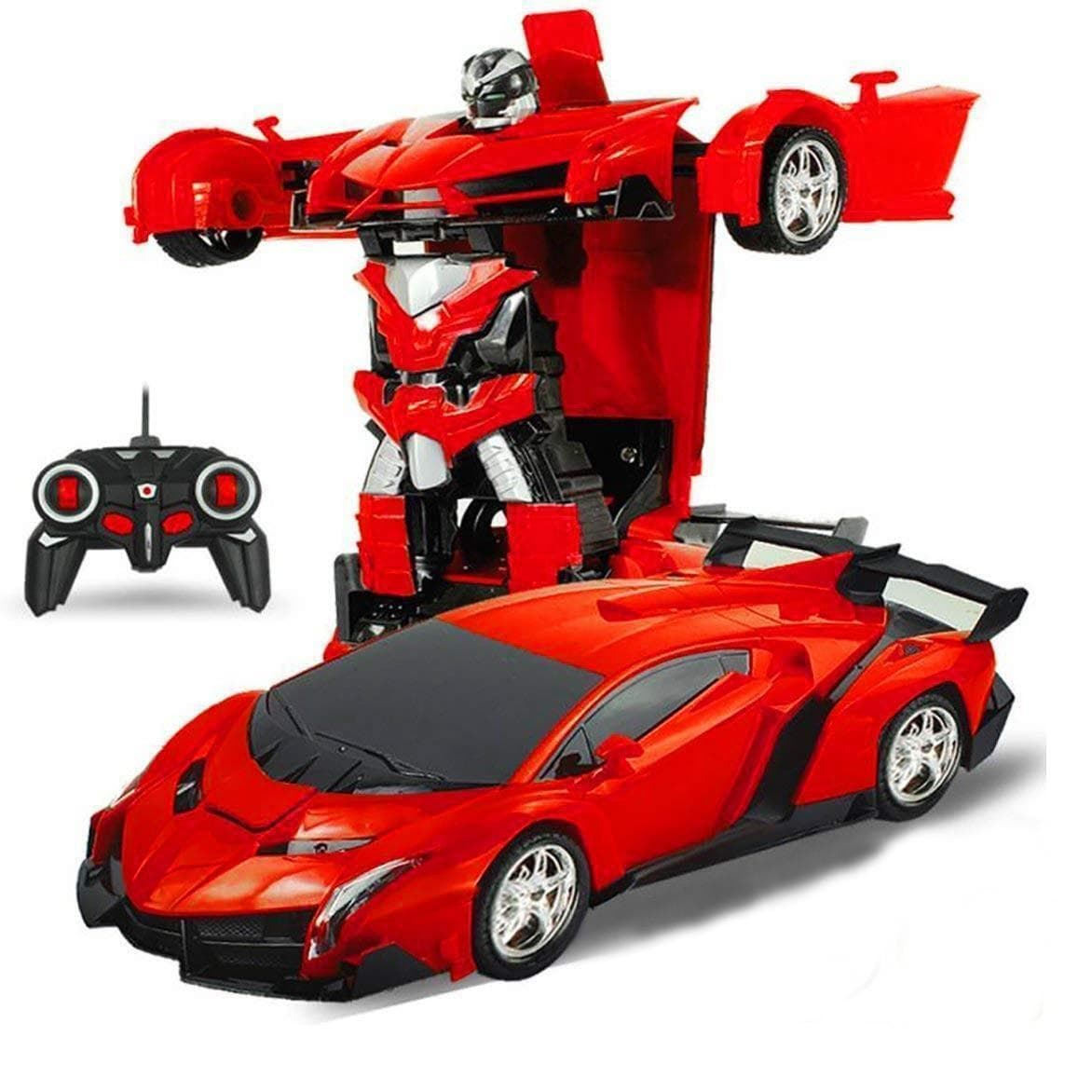Transformerbar RC-bil, rød - Elkjøp | Elkjøp