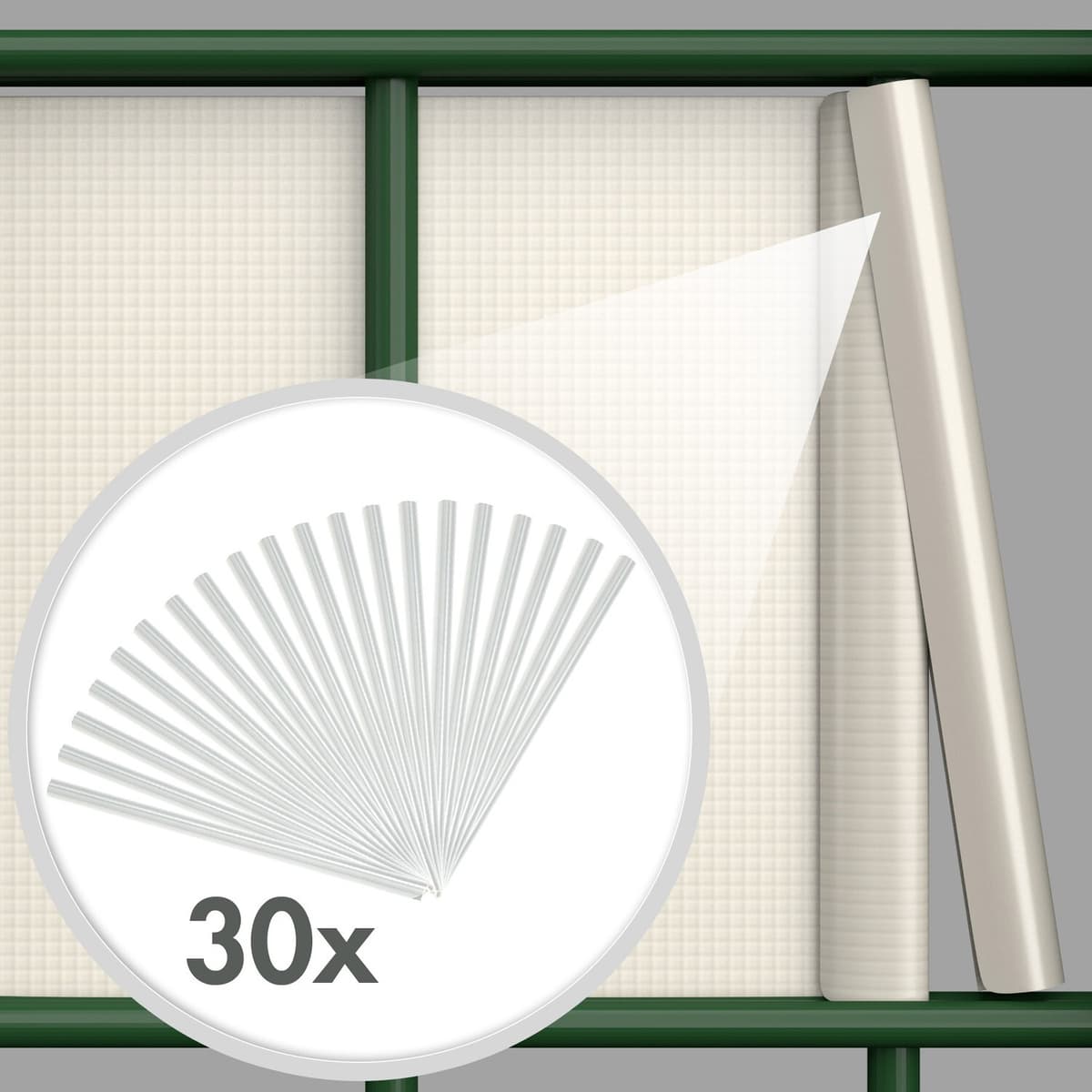 Pvc strimler balkongbeskyttelse - 70 m,skifer - Elkjøp | Elkjøp