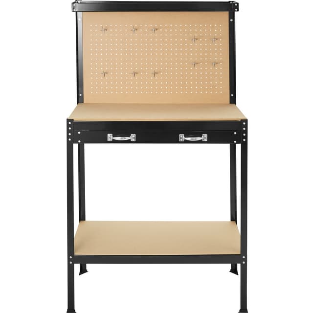 Arbeidsbenk med perforert vegg - 81 x 41 x 145 cm - Elkjøp | Elkjøp