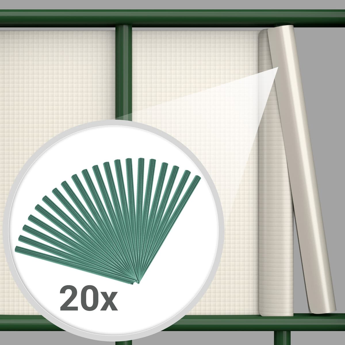 TECTAKE 401864 Screen wall - Gigantti verkkokauppa