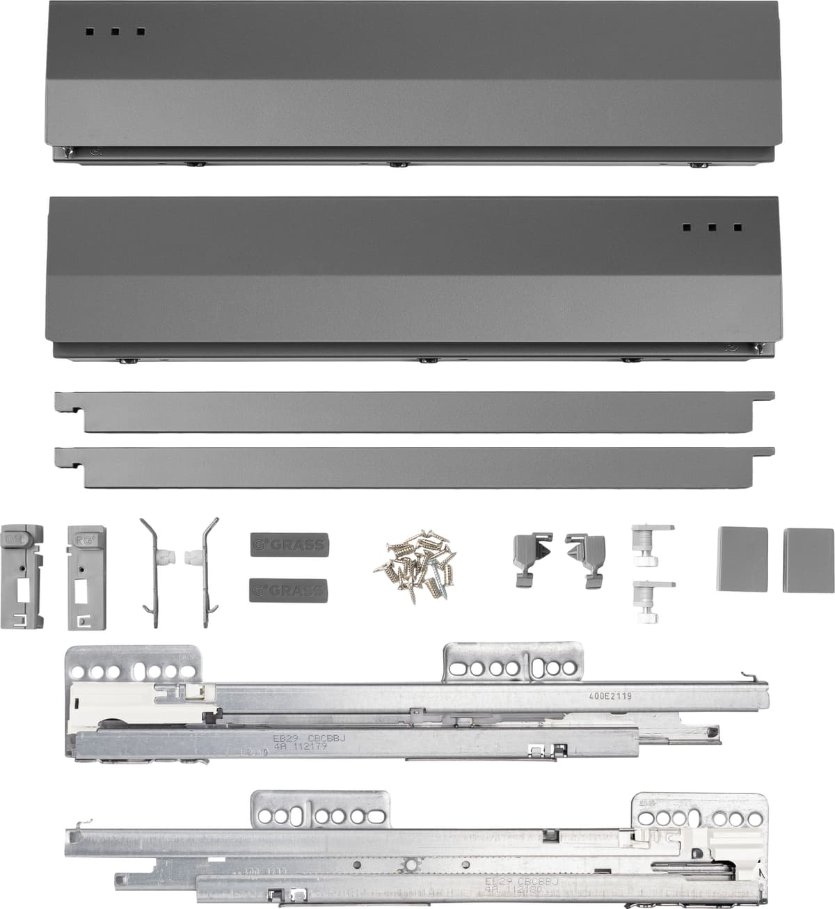 Epoq NP1 Skuffesider og skinner 40 30kg Høj | Elgiganten | Elgiganten