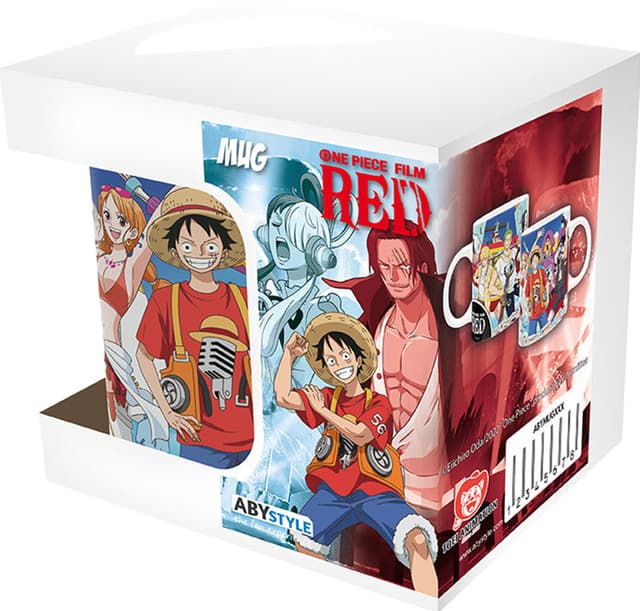 ABYStyle One Piece krus (Red) | Elgiganten | Elgiganten