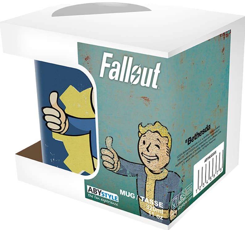 ABYStyle Fallout mugg (Vault Boy Blue) - Elgiganten