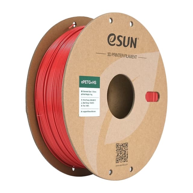 eSUN PETG+ HS 1.75mm - 1kg - Brandbil Röd - Elgiganten - Elgiganten