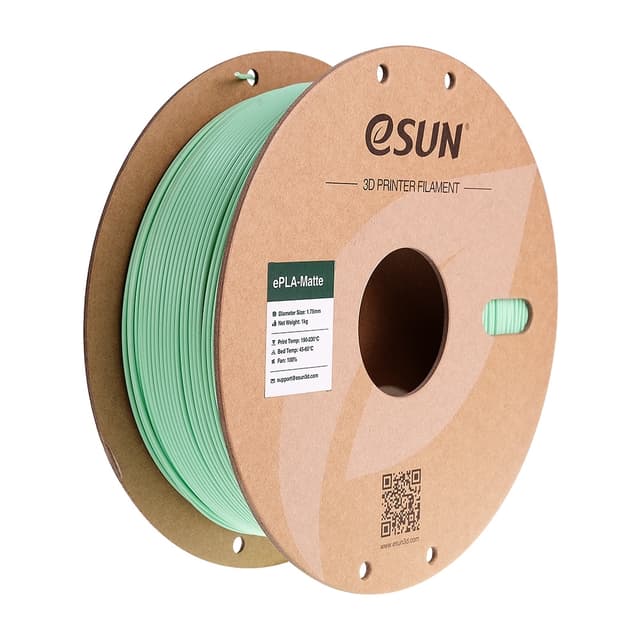 eSUN PLA-Matte 1.75mm 1kg - Mint Green - Elkjøp
