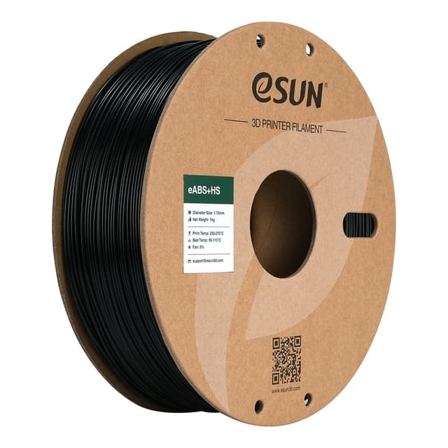 eSUN ABS+ HS 1.75mm - 1kg - Svart - Elgiganten - Elgiganten