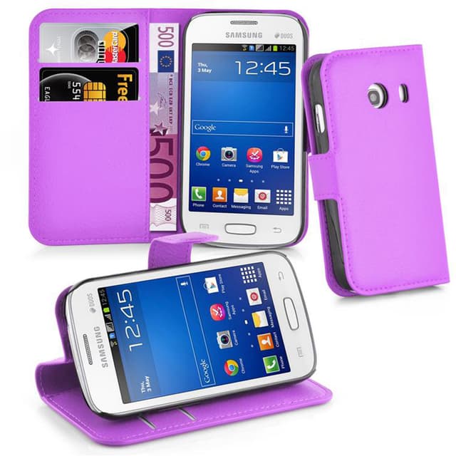 Samsung Galaxy ACE STYLE Deksel Etui Case (lilla) - Elkjøp