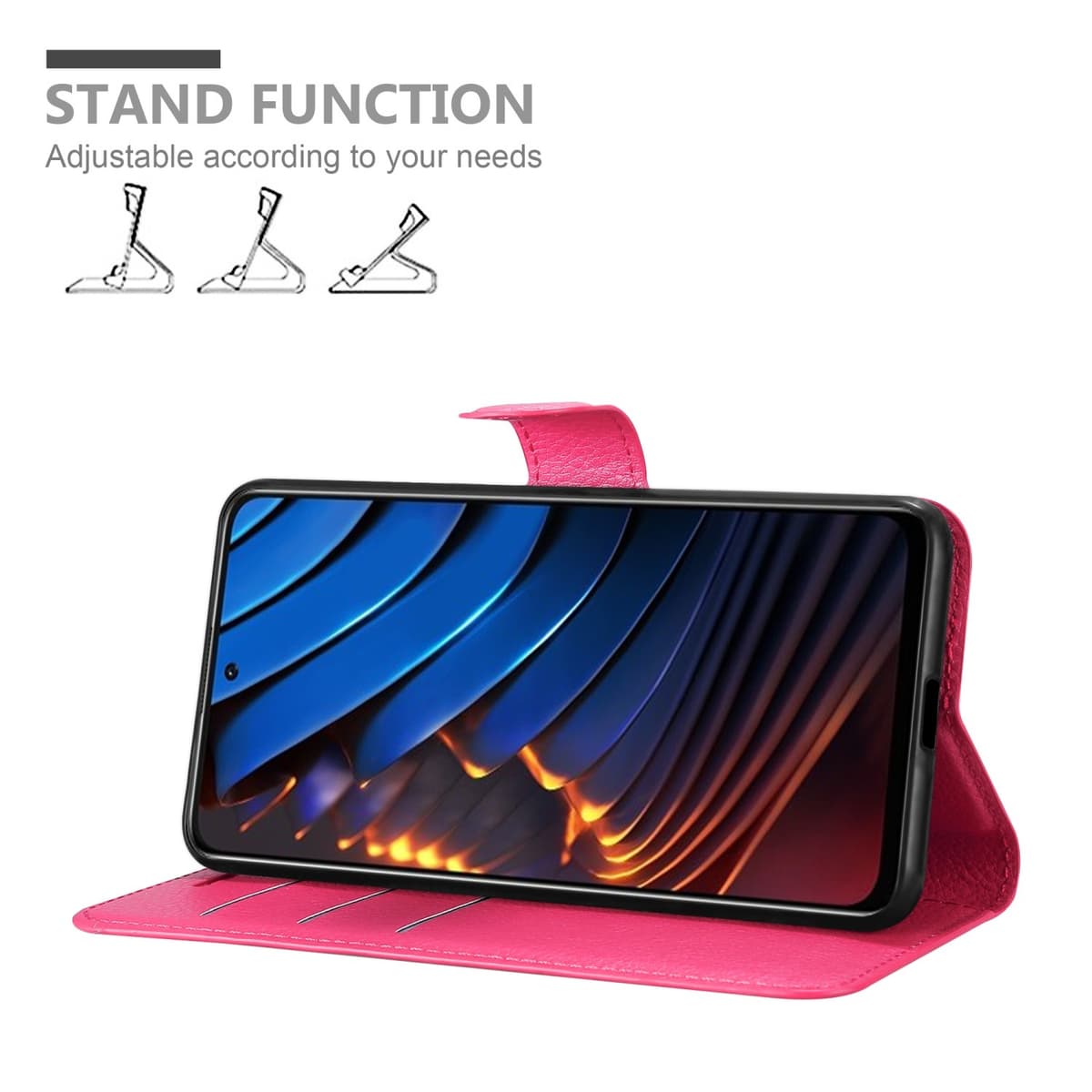 Xiaomi POCO X3 GT Deksel Etui Case (rosa) - Elkjøp