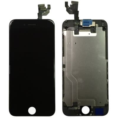 Komplett iPhone 6 Plus-skjerm med deler, svart - Elkjøp