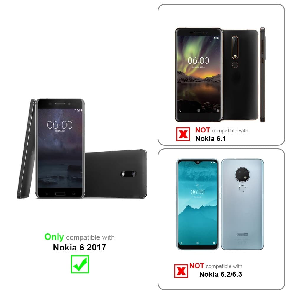 Nokia 6 2017 Deksel Etui Case (svart) - Elkjøp
