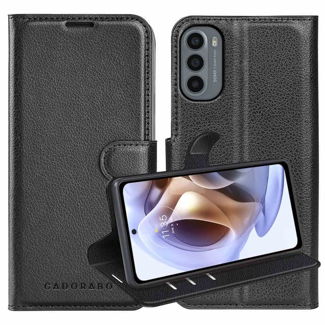 Motorola MOTO G31 / G41 Deksel Etui Case (svart) - Elkjøp