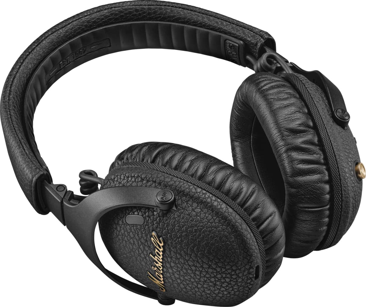 Marshall Monitor III A.N.C. trådlösa around ear hörlurar (svarta ...