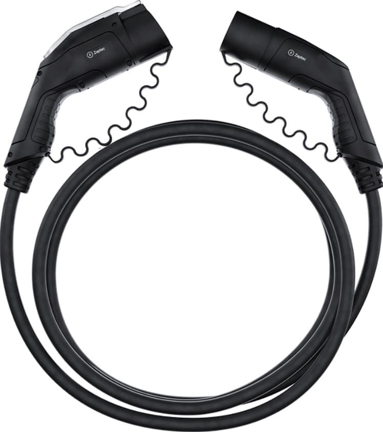 Zaptec 32A 3Phase 5m Type 2 ladekabel for elbil - Elkjøp | Elkjøp