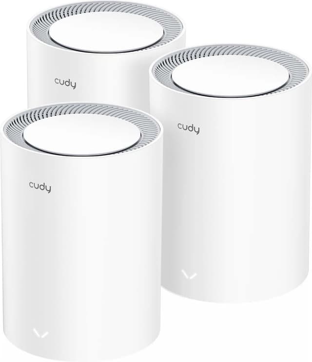 Mesh Solution M3000 3-pk AX3000 Gigabit Wi-Fi 6 2.5G Hvit - Elkjøp