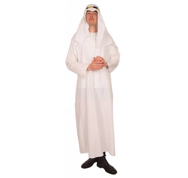Kostym arabisk shejk (52/L) - Elgiganten