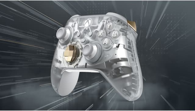Xbox Ghost Cipher-kontroller (transparent) - Elgiganten