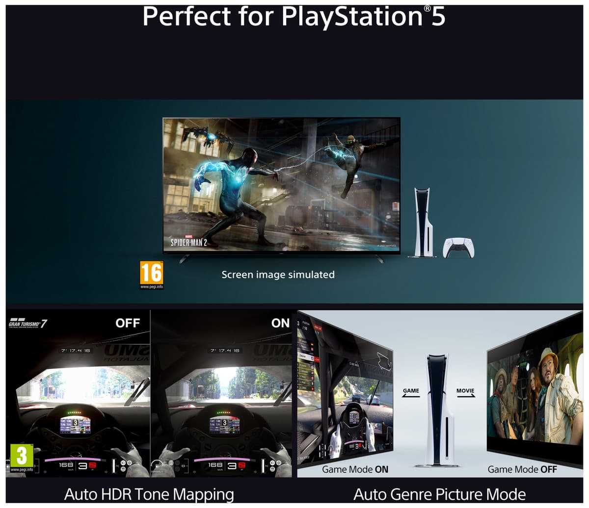 Sony 65” Bravia 9 4K Mini-LED smart-TV (2024) - Elkjøp