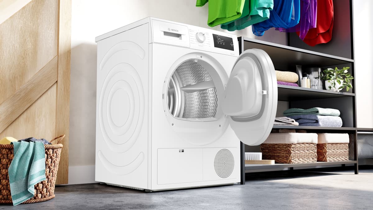 Bosch Tørketrommel WTH830L5SN (Hvit) - Elkjøp | Elkjøp