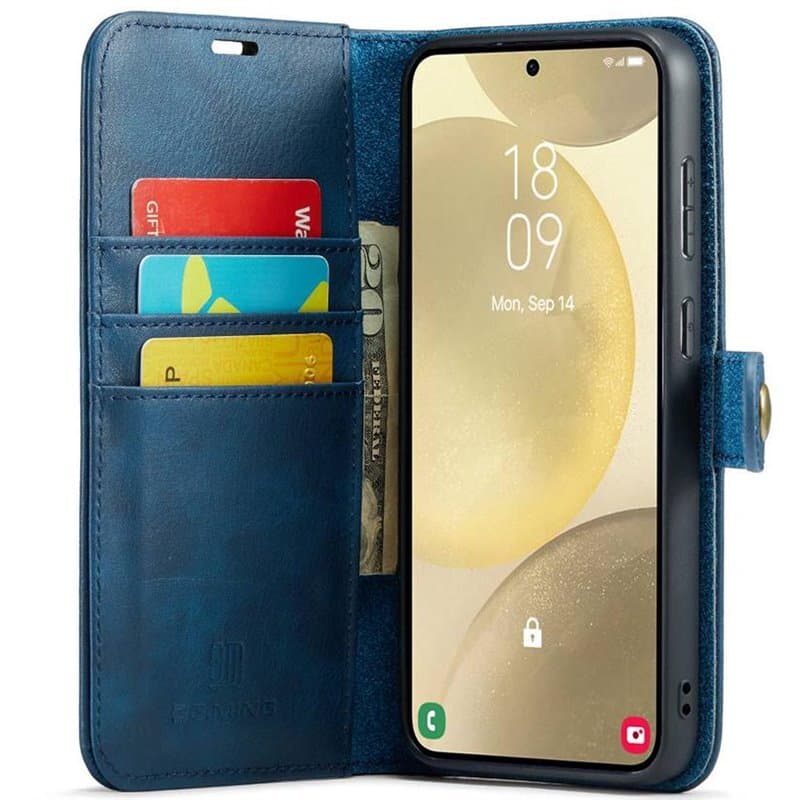 Mobil lommebok DG-Ming 2i1 til Samsung Galaxy S26 Plus - Blå - Elkjøp