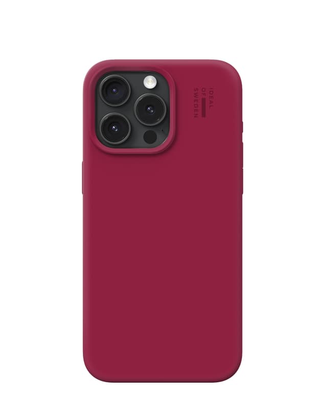 Silicone Case MagSafe iPhone 14 Pro Max Cranberry - Elgiganten