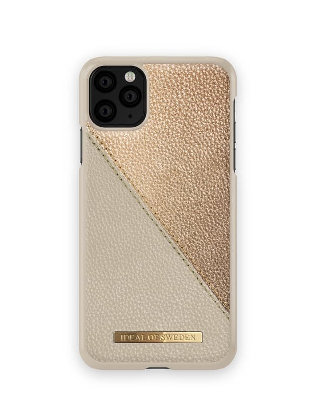 Fashion Case LH iPhone 11PRO MAX/XS MAX Golden Peb | Elgiganten ...