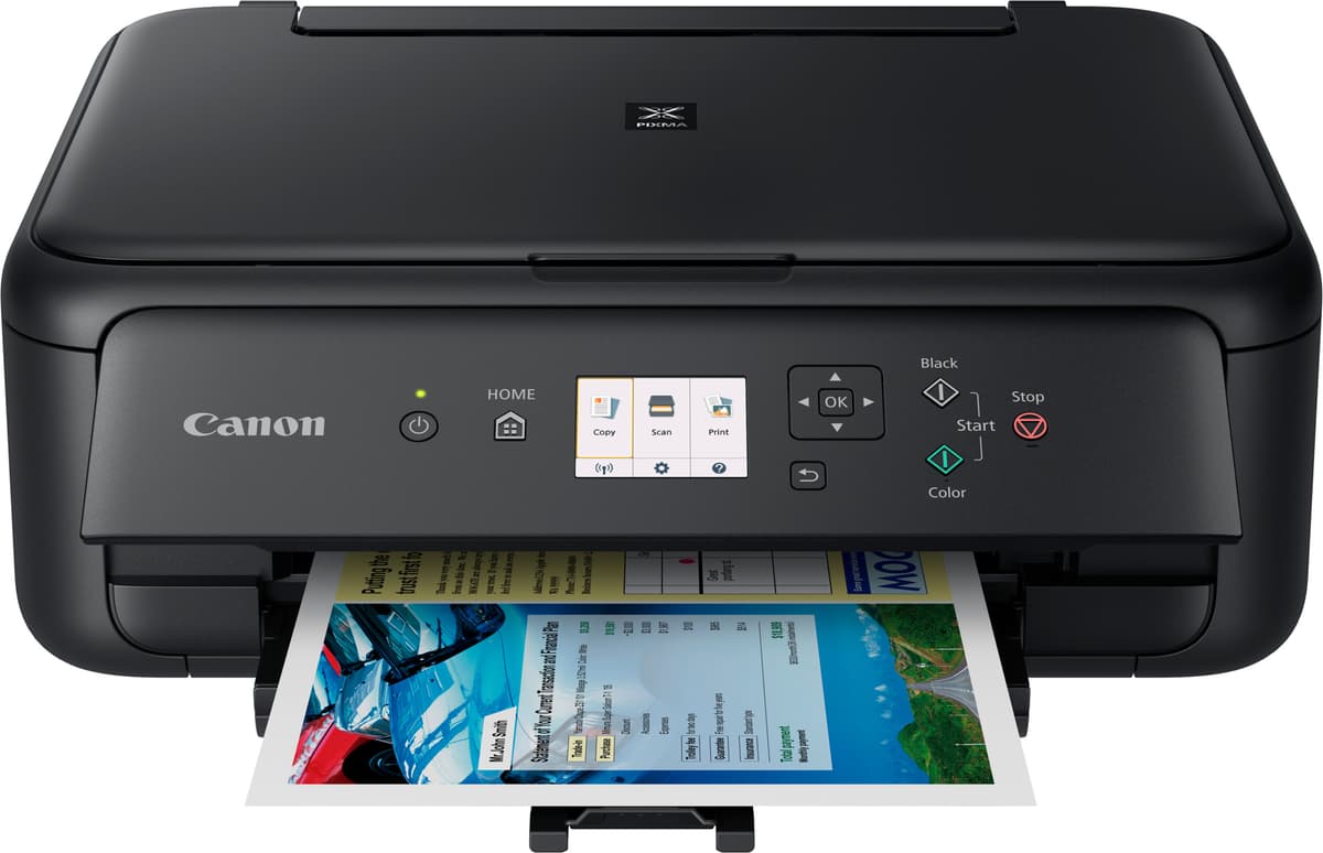 Canon Pixma TS8750 color inkjet 3-i-1 skriver (sort) - Elkjøp