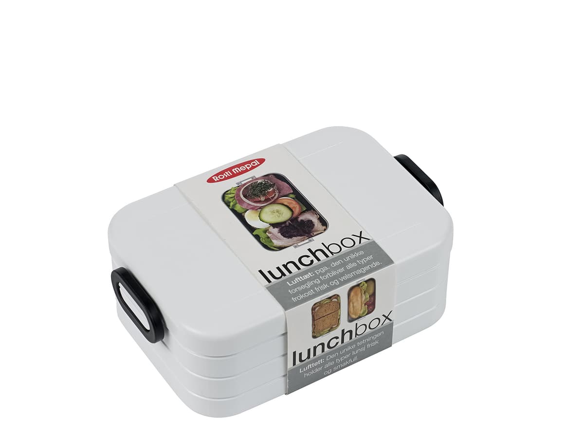 Mepal TAB Lunch box 17 x 12 x 6.5 cm M White - Elkjøp | Elkjøp