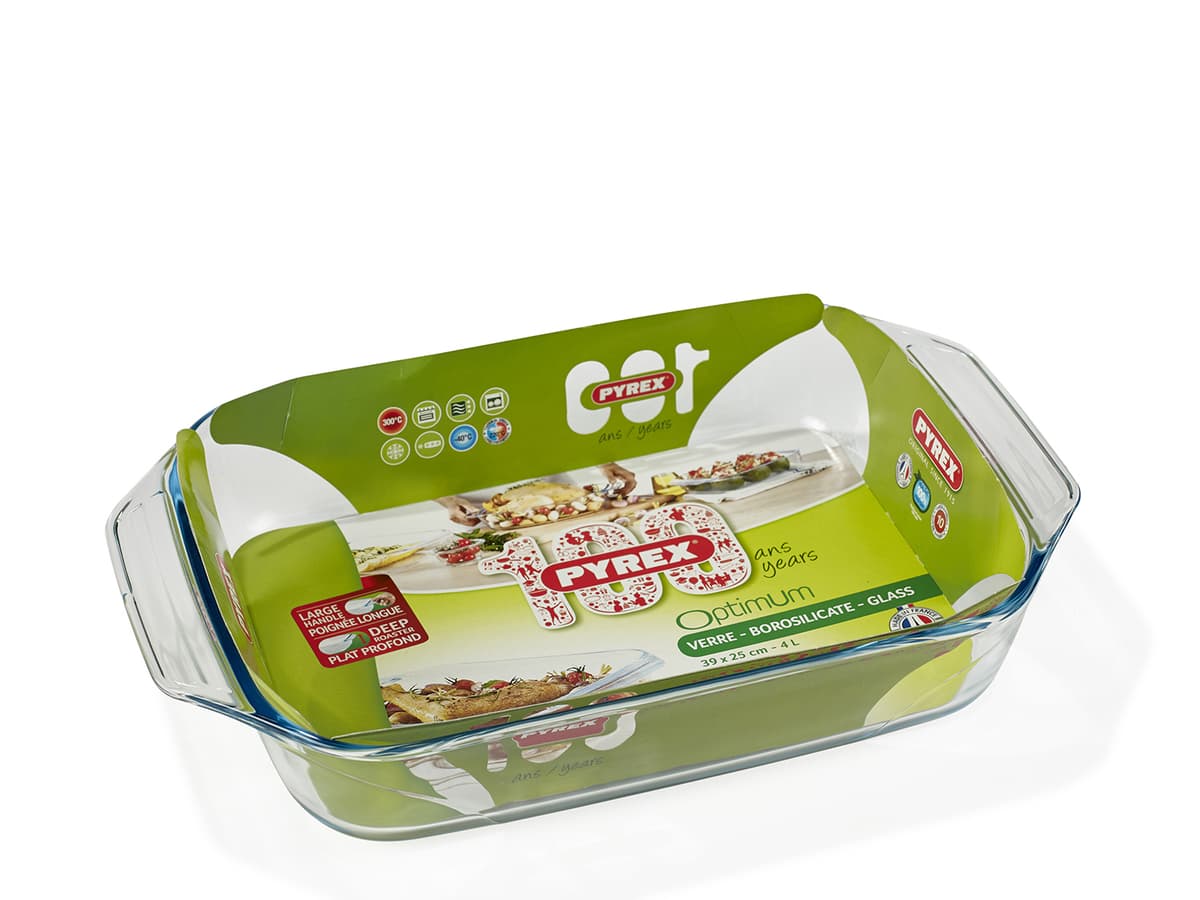 Pyrex Irresistible Fad 39 x 25 x 6 cm Klar - Elkjøp | Elkjøp