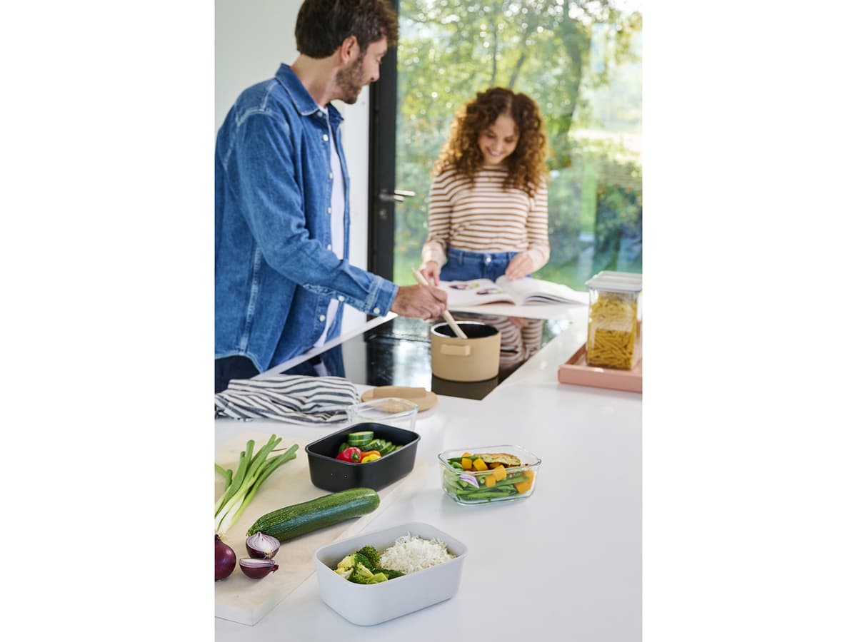 Mepal EasyClip Storage box 2250 ml Nordic white - Elkjøp | Elkjøp