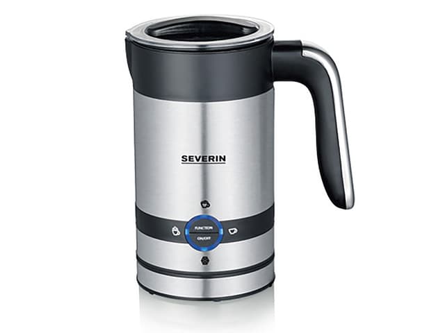 Severin Milk frother 450 watt Black/Steel - Elkjøp