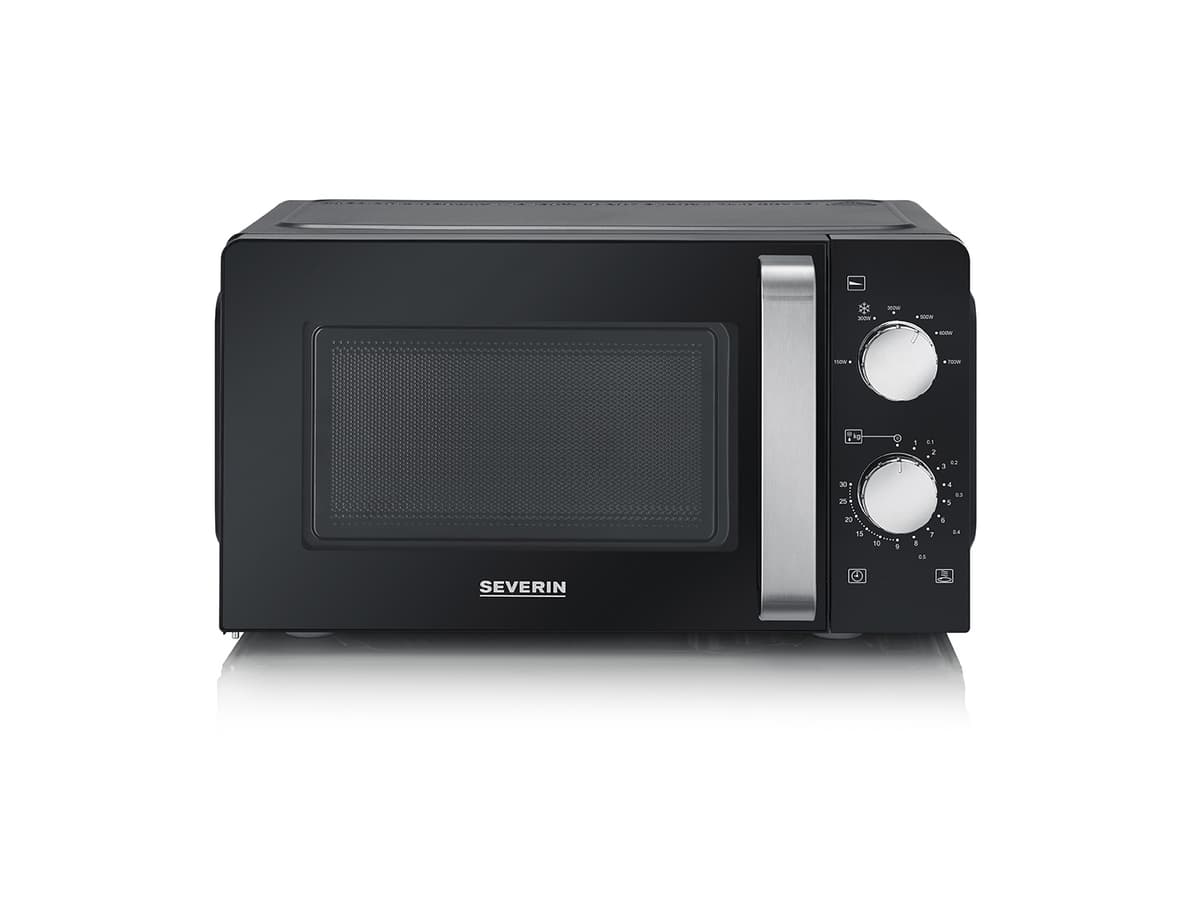 Severin Microwave oven 17 liter 700 watt Black - Elkjøp | Elkjøp
