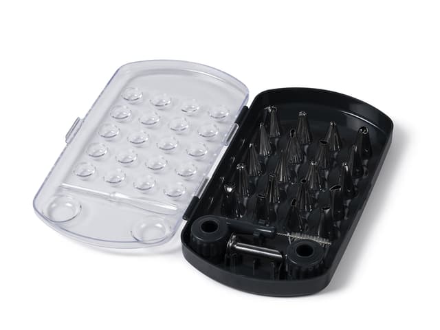 Blomsterbergs Mini piping tip set 24 pcs - Elkjøp | Elkjøp