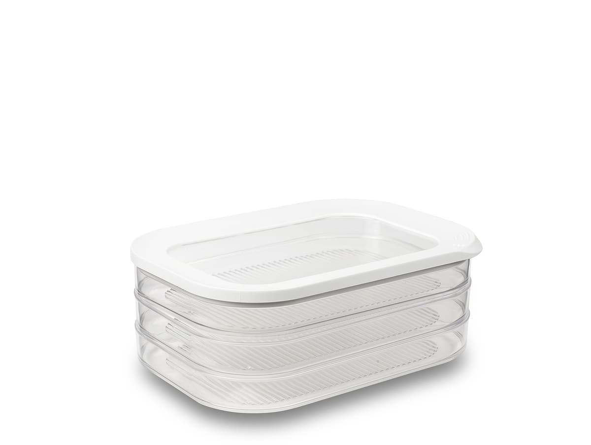 Mepal Modula Storage box 0.55 liter 3 pcs Transparent - Elkjøp | Elkjøp