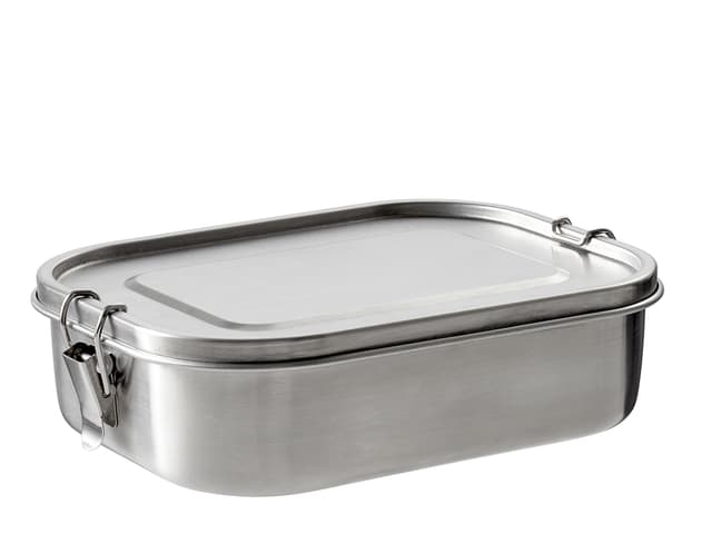 Lunchbox 21,5x16,5x6 cm steel - Gigantti verkkokauppa
