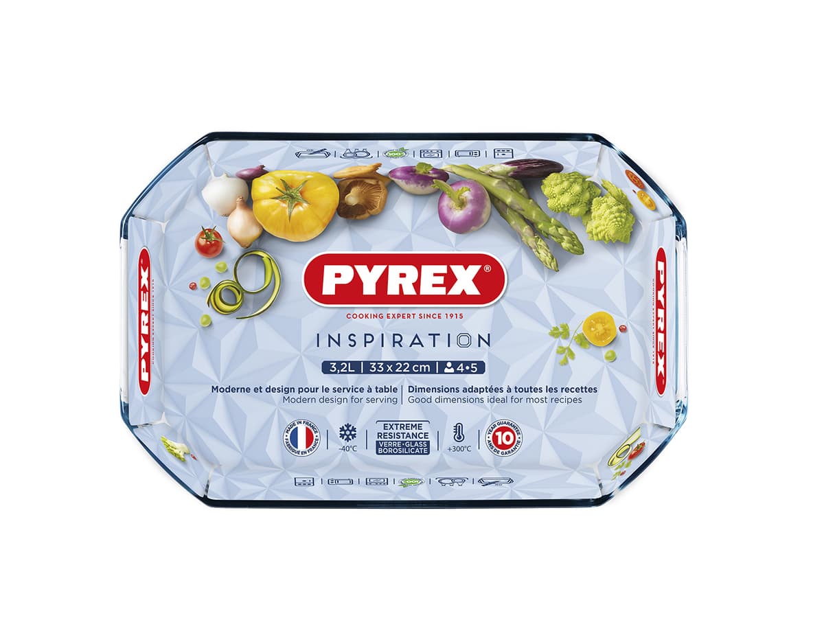 Pyrex Fat rektangulært Klar - Elkjøp | Elkjøp