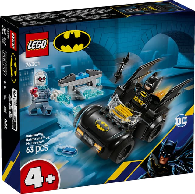 LEGO DC Batman Batman og Batmobile mod Mr. Freeze 76301 | Elgiganten