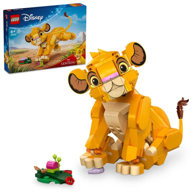LEGO Disney Løveungen Simba 43243 - Elkjøp | Elkjøp